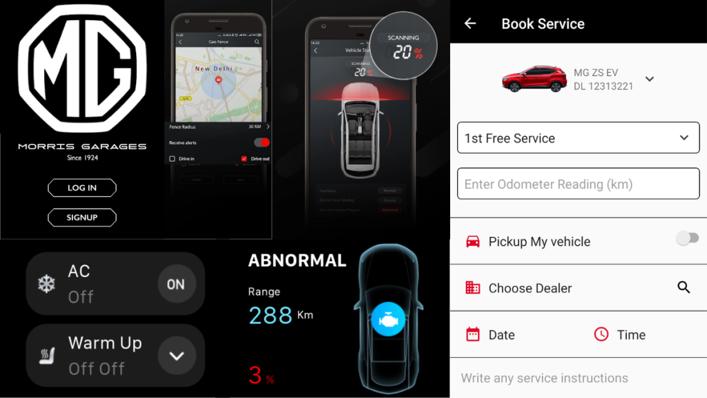 What functionalities are typically controllable through apps in ...